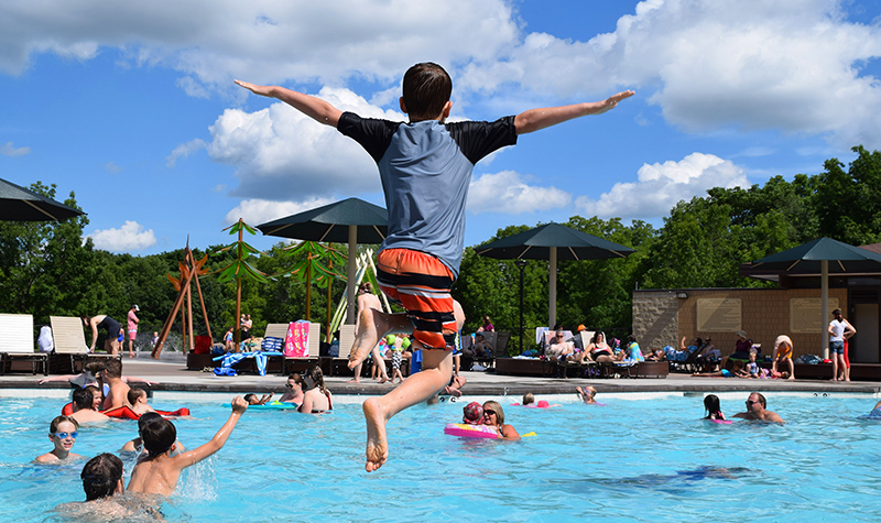Blue Mound State Park Splashpad - Landscape Architecture - Ayres