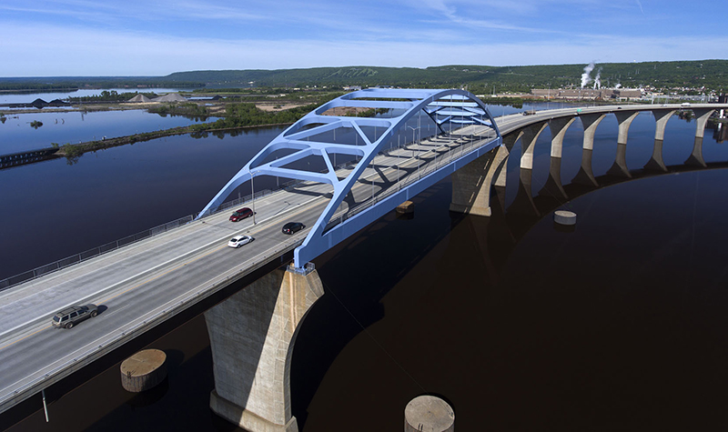 Bong Memorial Bridge Rehabilitation - Structural Design & Analysis - Ayres