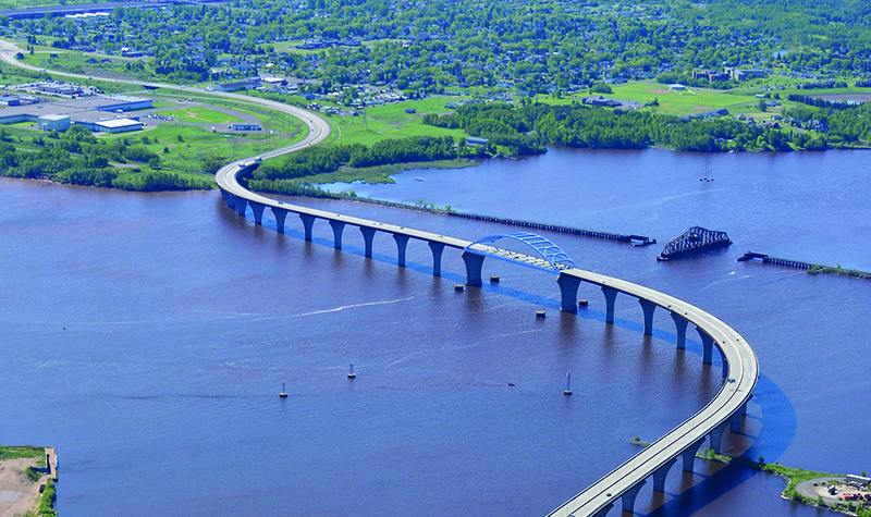 Bong Memorial Bridge Rehabilitation - Structural Design & Analysis - Ayres