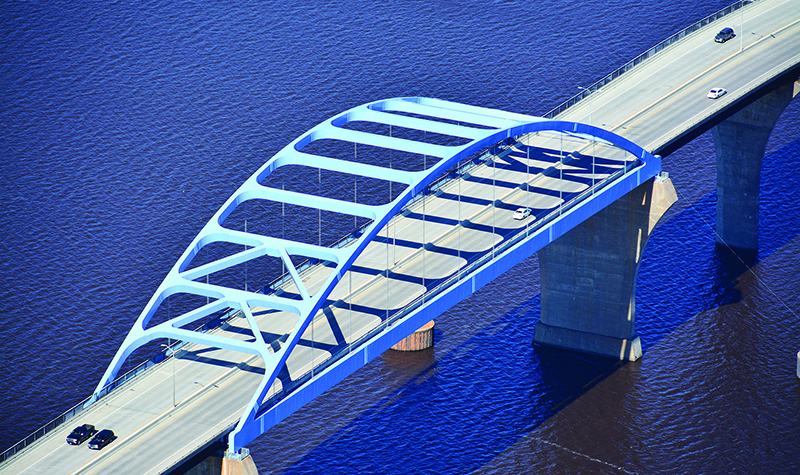 Bong Memorial Bridge Rehabilitation - Structural Design & Analysis - Ayres