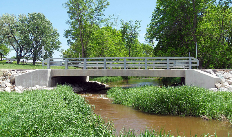 Pigeon River Bridge - Structural Design & Analysis - Ayres