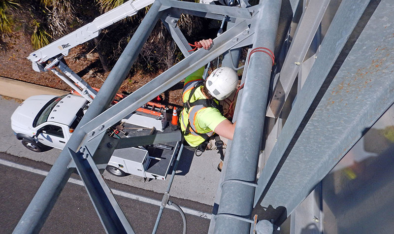 District 5 Sign & Light Pole Inspections - Structural Inspection - Ayres