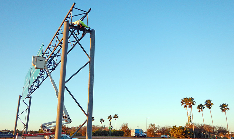 District 5 Sign & Light Pole Inspections - Structural Inspection - Ayres