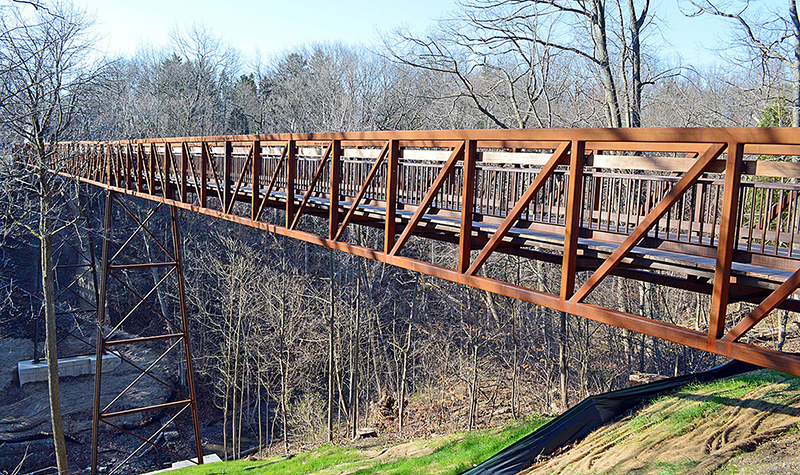 Fox Point Footbridge - Structural Design & Analysis - Ayres