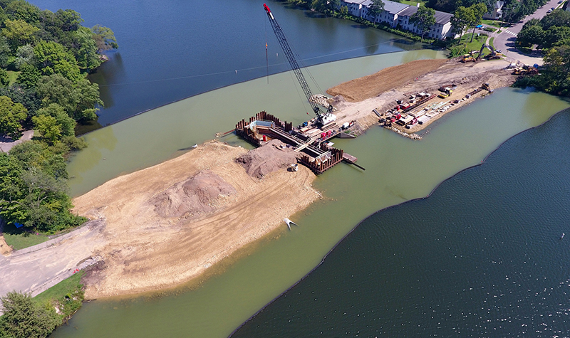 Grand Avenue Half Moon Lake Bridge - Structural Design & Analysis - Ayres