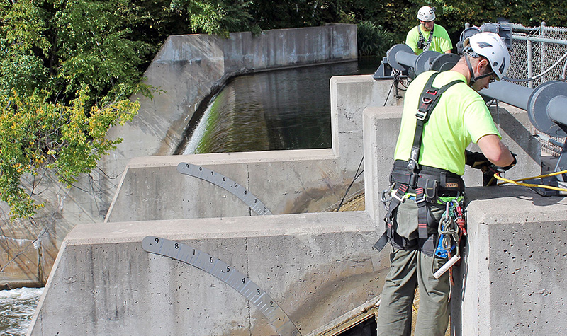 Little Falls Dam Inspection - Structural Inspection - Ayres