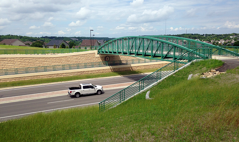 Dane CTH PD Pedestrian Bridge - Structural Design & Analysis - Ayres