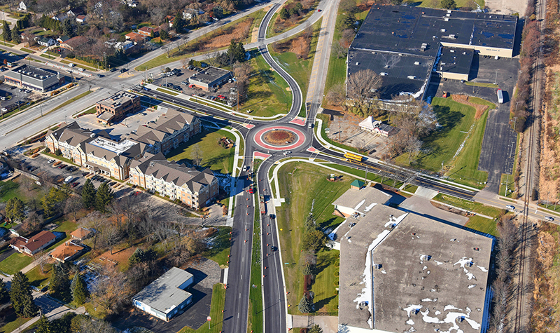 Teutonia & Bradley Roundabout - Traffic Engineering - Ayres