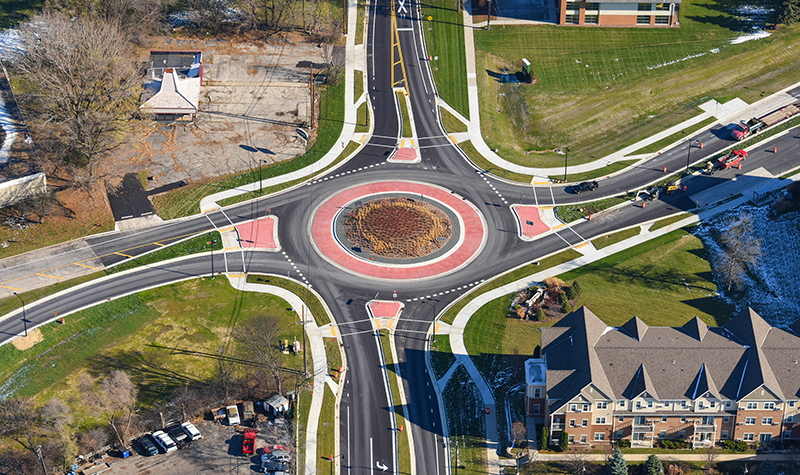 Teutonia & Bradley Roundabout - Traffic Engineering - Ayres