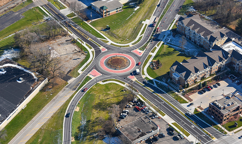 Teutonia & Bradley Roundabout - Traffic Engineering - Ayres