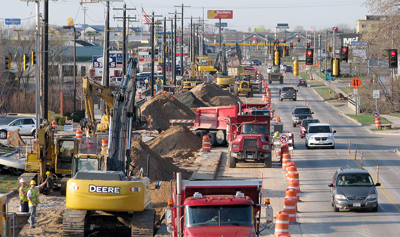 Oneida Street Reconstruction - Roadway Design - Ayres