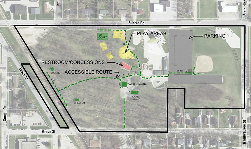 Eau Claire Phoenix Park - Landscape Architecture - Ayres