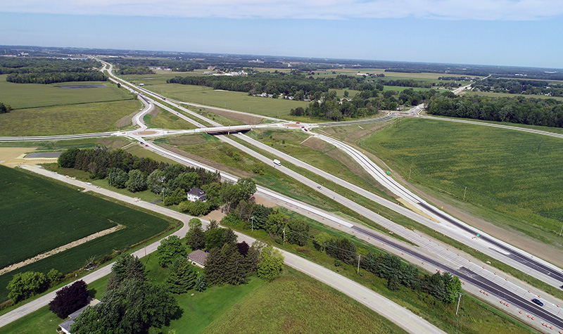 STH 29/Brown CTH VV Interchange - Roadway Design - Ayres