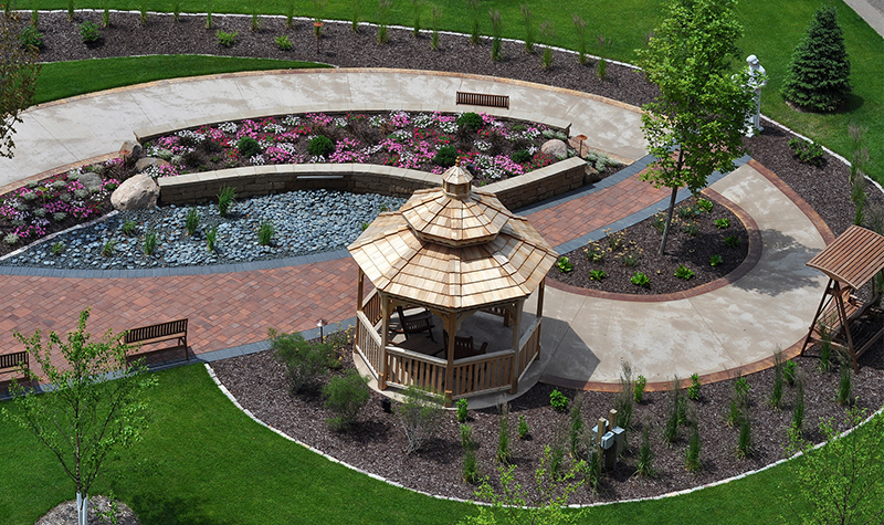St. Joseph's Hospital Healing Garden - Civil + Municipal Engineering ...