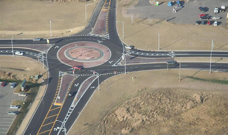 US 8 Pavement and Roundabout - Roadway Design - Ayres