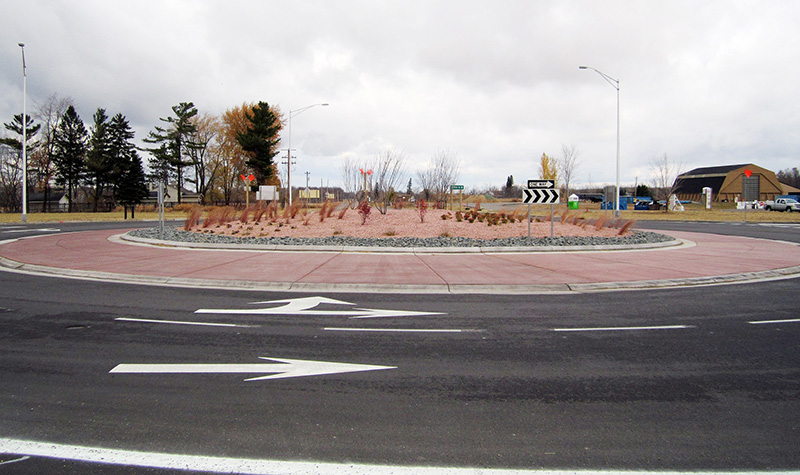 US 8 Pavement and Roundabout - Roadway Design - Ayres