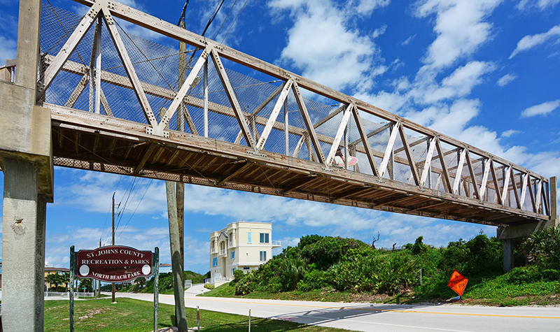 Vilano Pedestian Bridge Inspection - Structural Inspection - Ayres