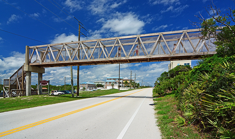 Vilano Pedestian Bridge Inspection - Structural Inspection - Ayres