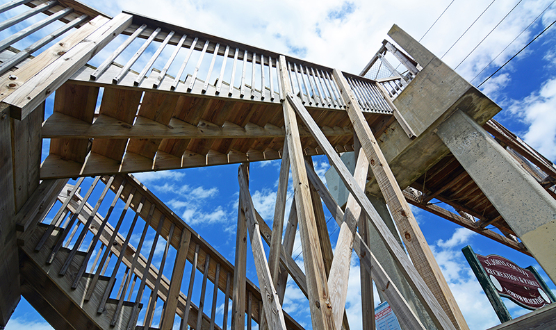 Vilano Pedestian Bridge Inspection - Structural Inspection - Ayres