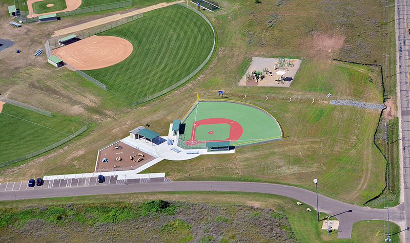Eau Claire Miracle League Field - Civil + Municipal Engineering - Ayres