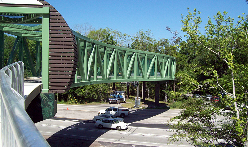 US 17-92 Pedestrian Bridge - Structural Design & Analysis - Ayres